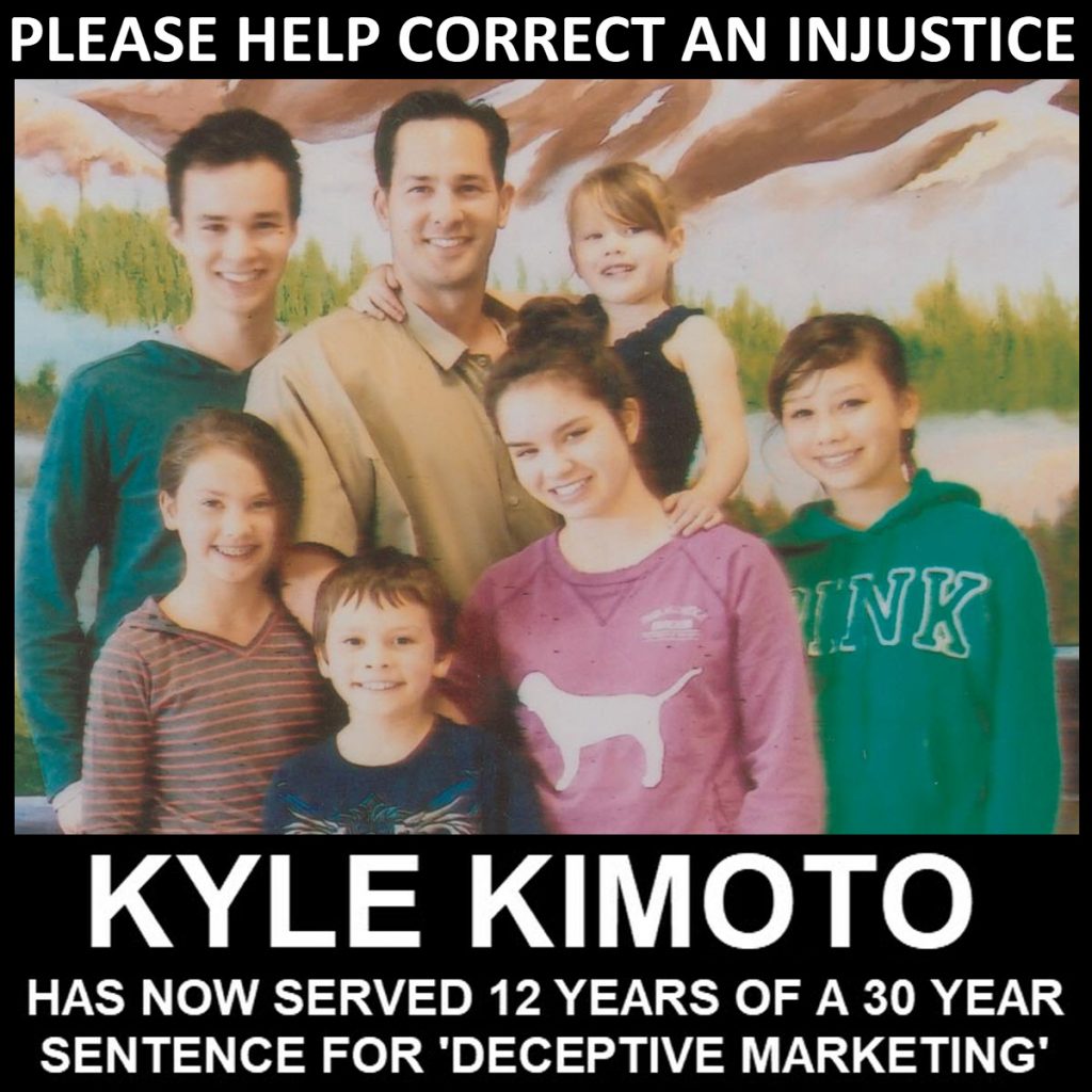 Kyle Kimoto | Please Help Correct an Injustice | Ask the President to Reduce an Unfair 30 Year ...